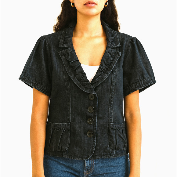 Cato | Jackets & Coats | Cato Woman Denim Top Jacket Womens 82 ...